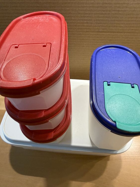 Tupperware Set, 5-teilig, für perfekte Ordnung im Kühlschran (Gebraucht ...