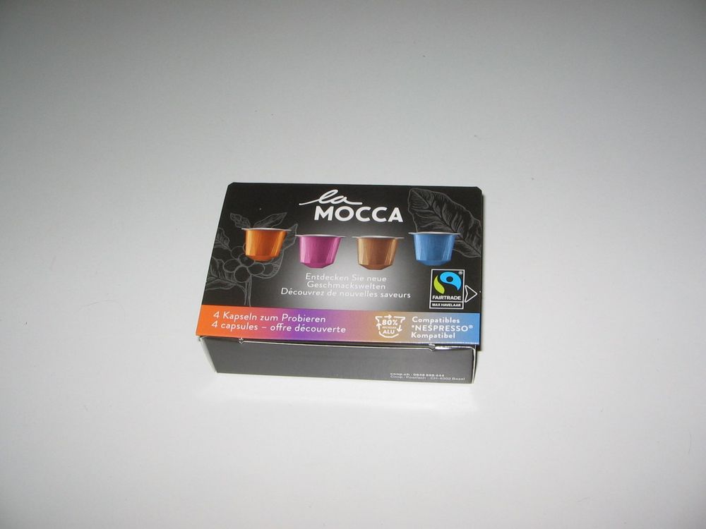 4 Kapseln zum Probieren - La Mocca (Neu und originalverpackt) in ...