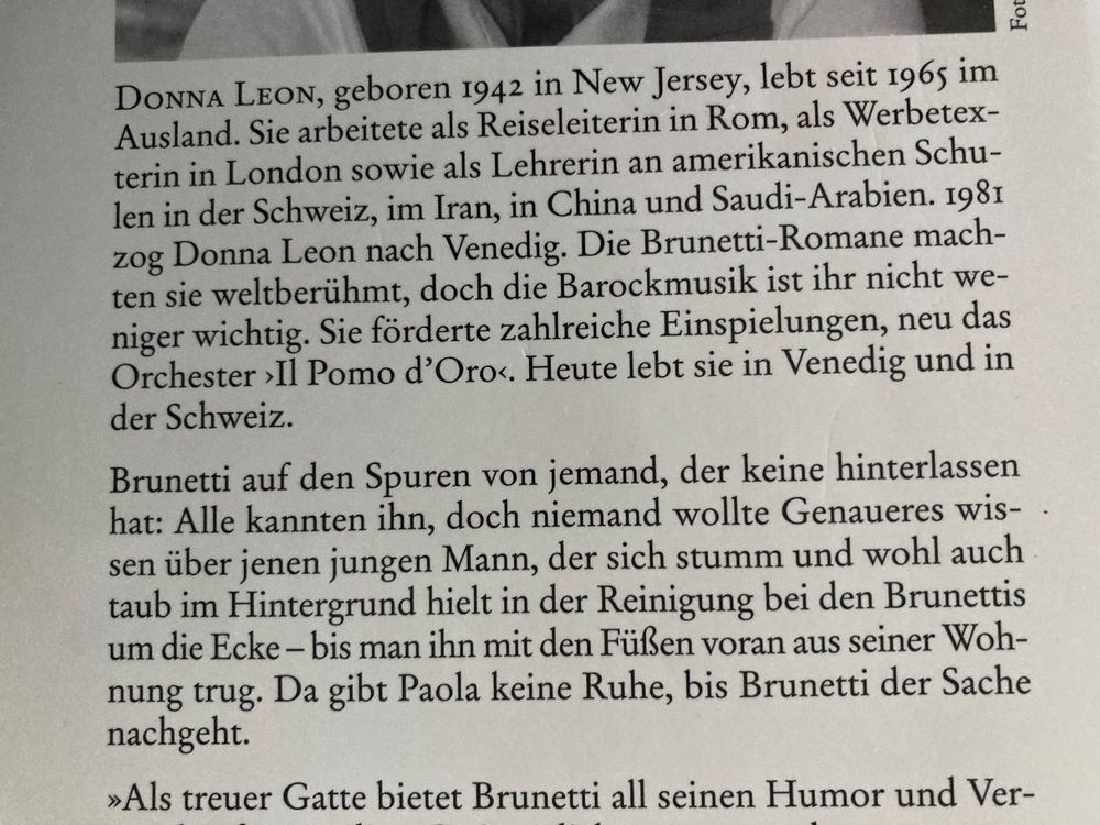 DONNA LEON : Das goldene Ei geb. Ausgabe 312 Seiten (Gebraucht) in Subingen für CHF 3 – mit ...