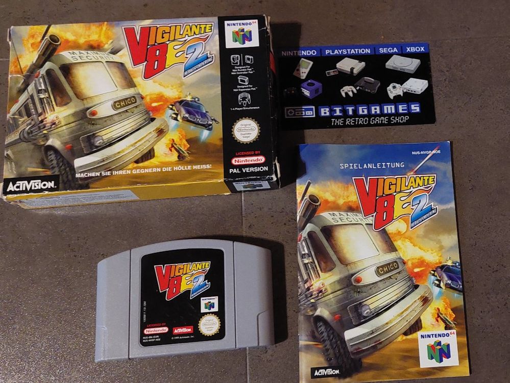 Vigilante 8.2 OVP für den Nintendo 64 | Kaufen auf Ricardo