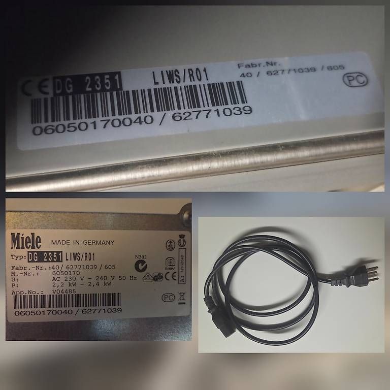Miele DG 2351 Steamer - sauber, frisch entkalkt, top Zustand (Gebraucht ...