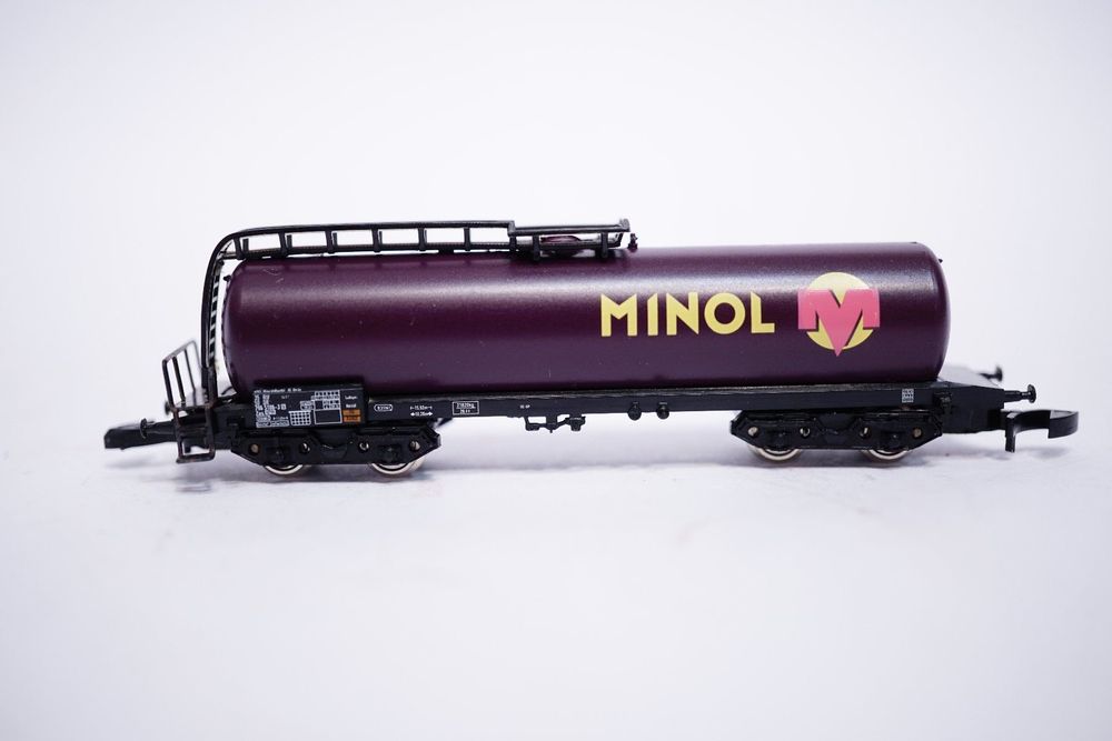 6œ Märklin 8202 DB Minol Tankwagen 4-achsig 2) | Kaufen auf Ricardo