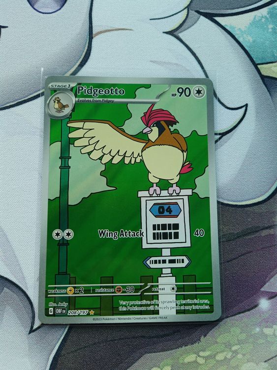 Tauboga Pidgeotto - Alternate Art Pokemon Obsidian Flames (Gebraucht ...