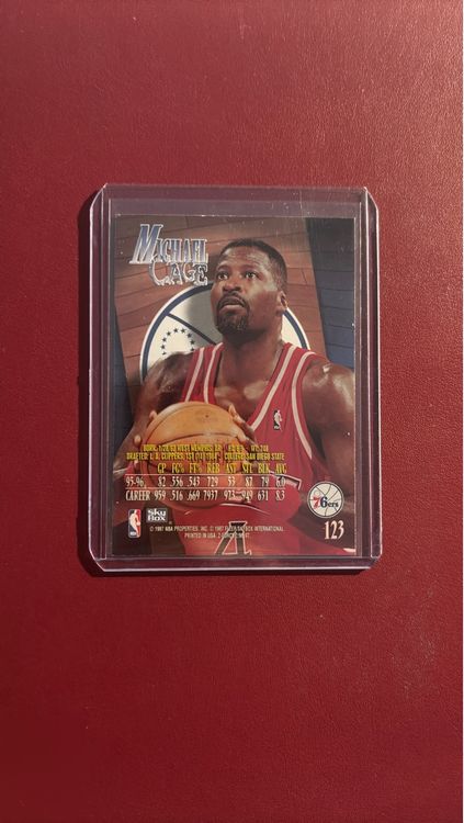Michael Cage Sammelkarte 1997 Skybox 123 (Gebraucht) in Kaiseraugst für ...