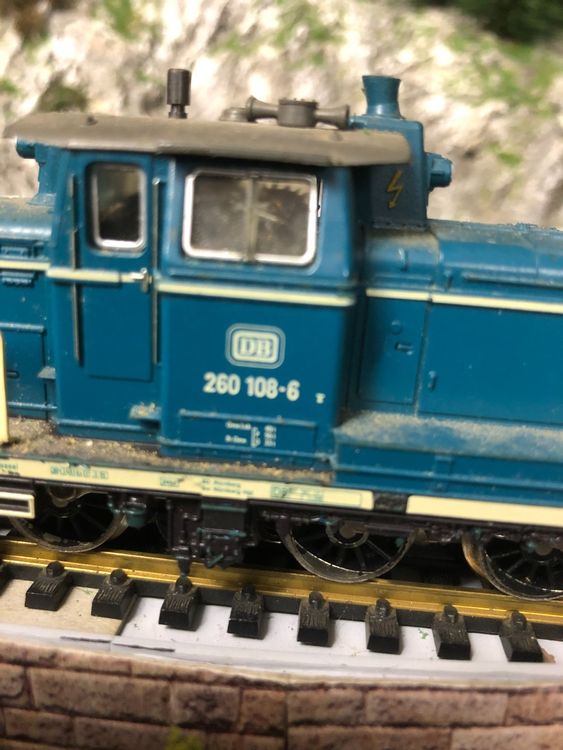 Zahnradlok Fleischmann H0 V260 (Gebraucht) in Uebeschi für CHF 23 – mit ...