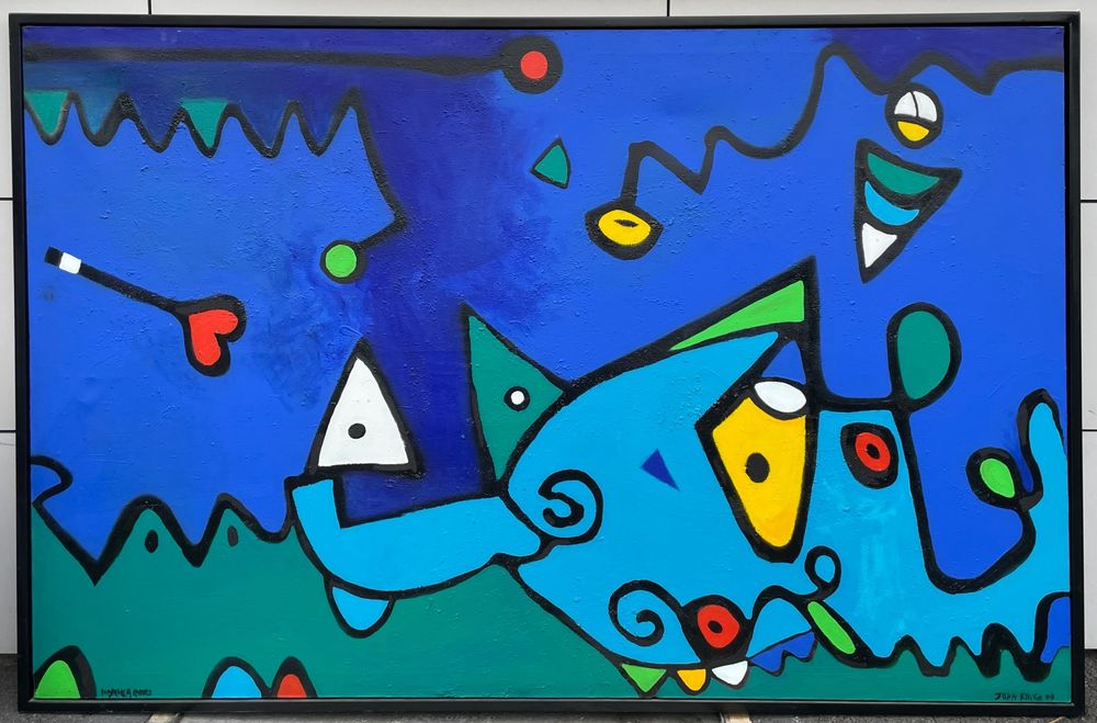 Monika Buri & John King grosses Gemälde (Gebraucht) in Root für CHF 29 ...