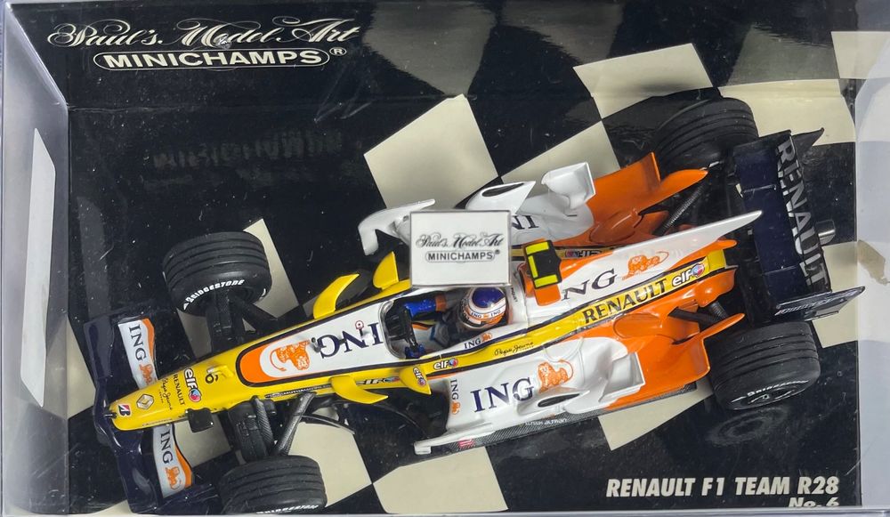 Modell Rennwagen Minichamps Renault F1 TEAM R28 No.6 2008 | Kaufen auf Ricardo