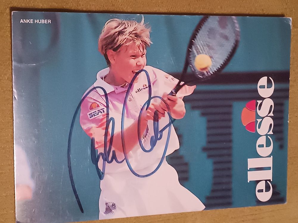 Anke Huber -Tennnis - handsigniert (Gebraucht) in Menziken für CHF 5.9 – mit Lieferung auf ...