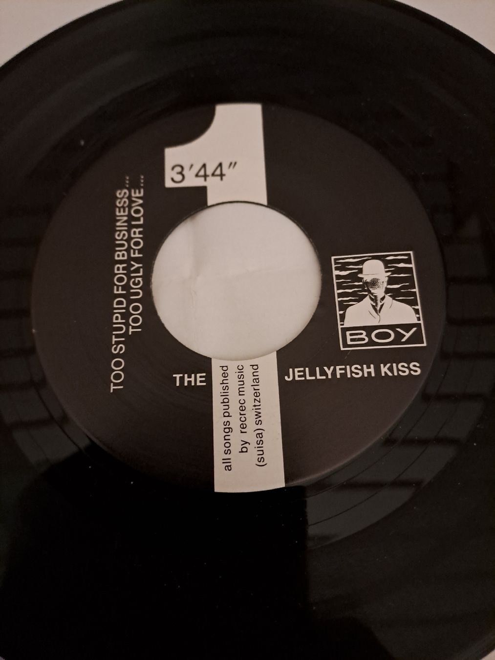 🇨🇭 Single THE JELLYFISH KISS "Too Stupid For Business" Boy (Gebraucht ...