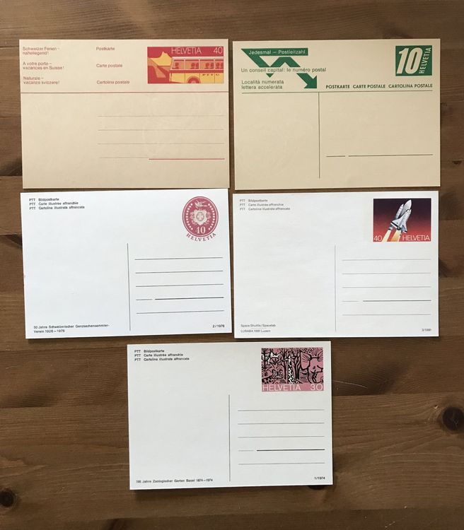 Timbre préimprimé postal (D'occasion) à Lausanne pour CHF 1.5 – avec ...