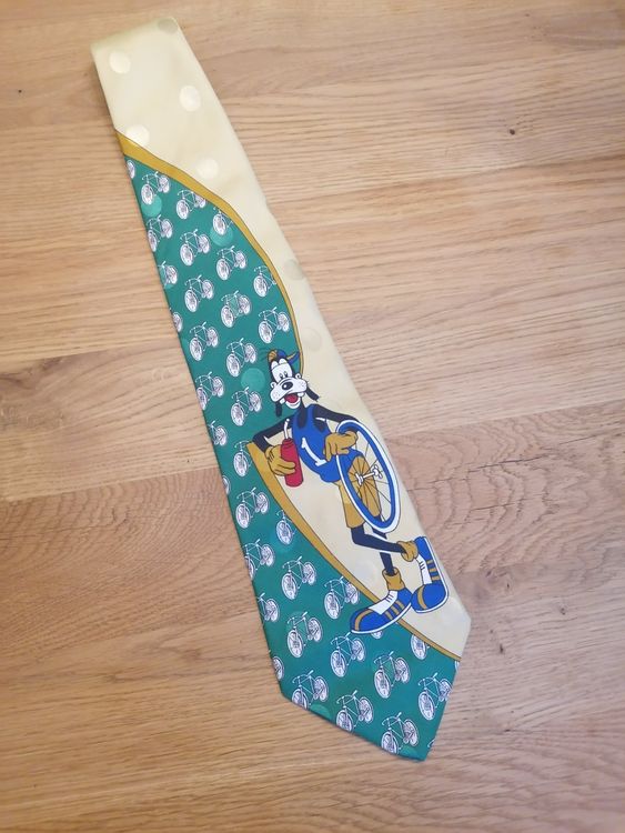 Disney Goofy Krawatte , Polyester - Nr.92 (Gebraucht) in Basel für CHF ...