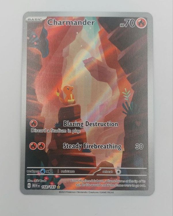 Charmander (168/165 set 151) NM / ENG (Gebraucht) in COINTRIN für CHF ...