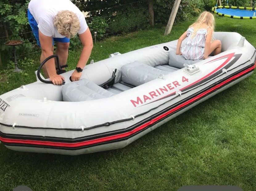 Schlauchboot Mariner 4 von Intex – Fast neu, nur einmal benu (Gebraucht) in Marthalen für CHF 85 ...