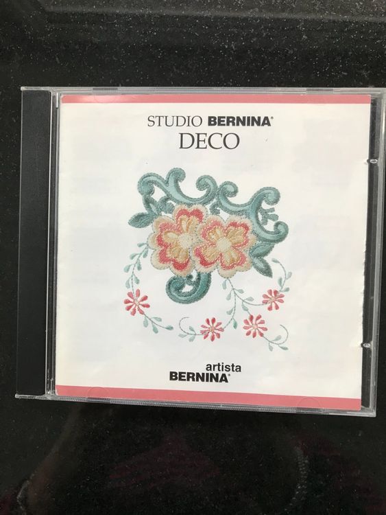 BERNINA Studio Artista Embroidery Card DECO COLLECTION (Gebraucht) in ...