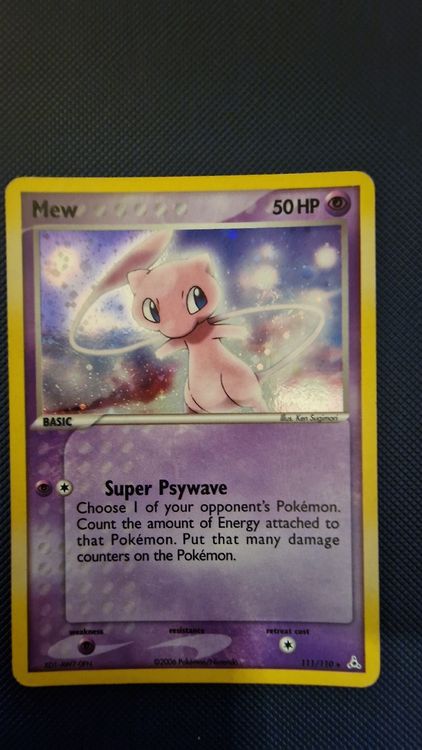 Mew [Holo] #111 – Pokémon Holon Phantoms / SWIRL 💫 (Gebraucht) in ...