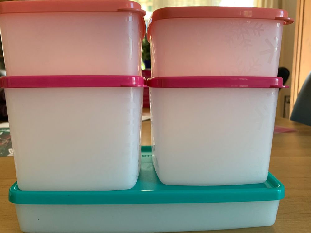 Tupperware Gefrier-Set Motiv Eiskristalle neu | Kaufen auf Ricardo