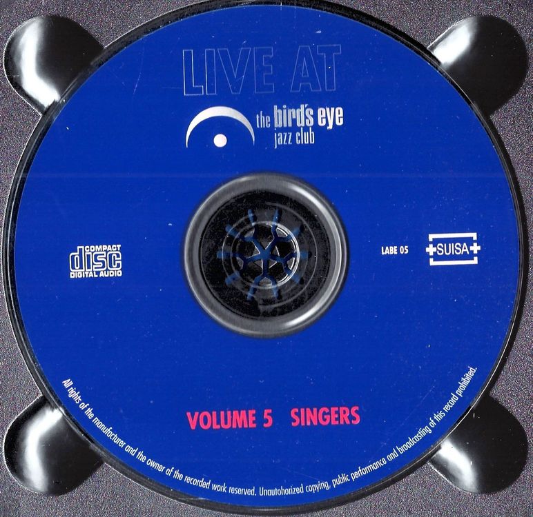 LIVE AT Bird's Eye Jazz Club SINGERS Sandy Patton... CD (Gebraucht) in ...