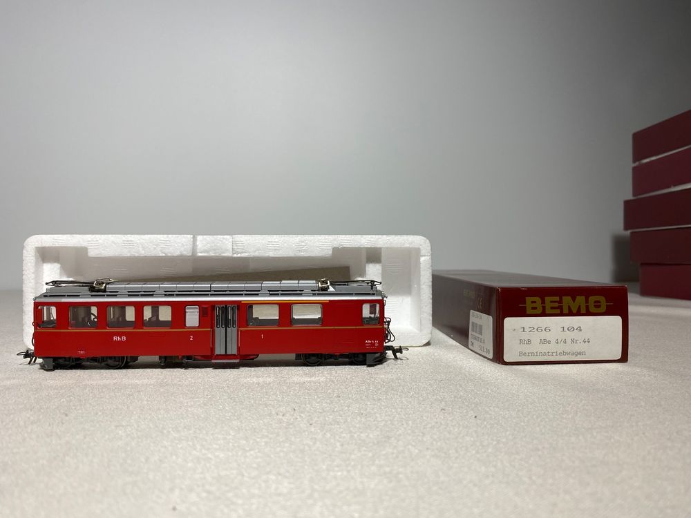BEMO RhB ABe 4/4 Nr.44 Berninatriebwagen (Neu (gemäss Beschreibung)) in Arzier-Le Muids für CHF ...