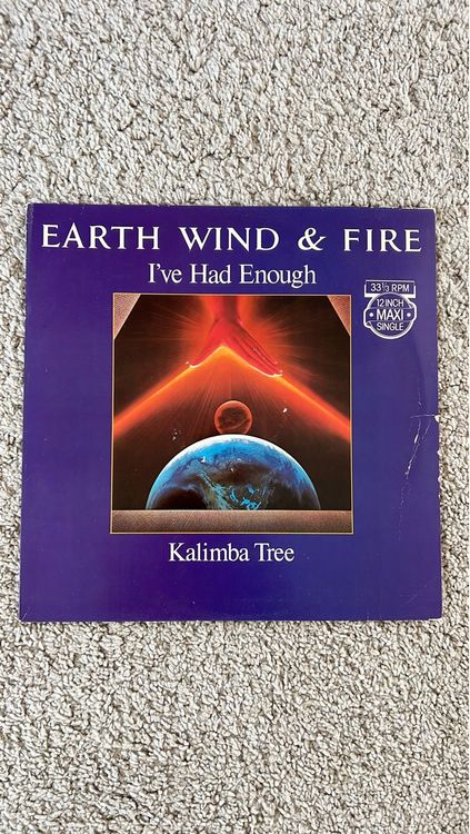 Earth, Wind & Fire - I've Had Enough (Kalimba Tree) Maxi (Gebraucht) in ...