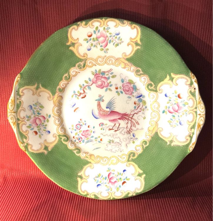 MINTON CHINA GREEN COCKATRICE PATTERN (Neu (gemäss Beschreibung)) in ...