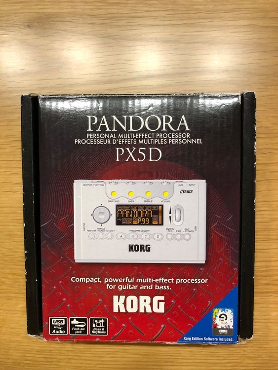Korg Pandora PX5D Multieffektgerät für Gitarre und Bass (Gebraucht) in ...