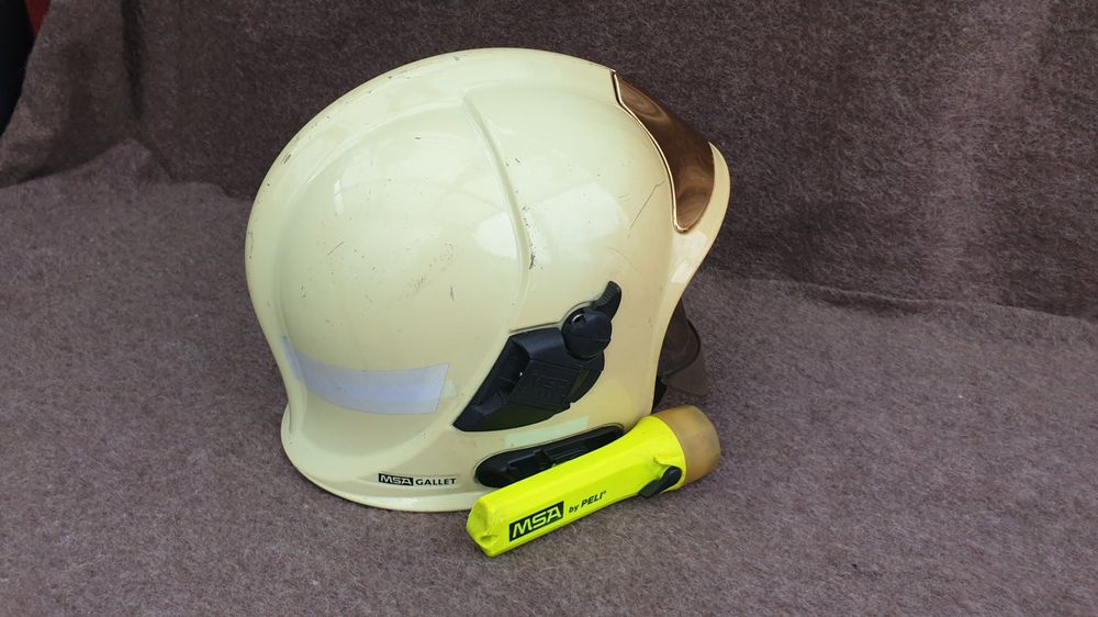 Feuerwehr Helm MSA Gallet F1 SF (Gebraucht) in Allschwil für CHF 37 ...