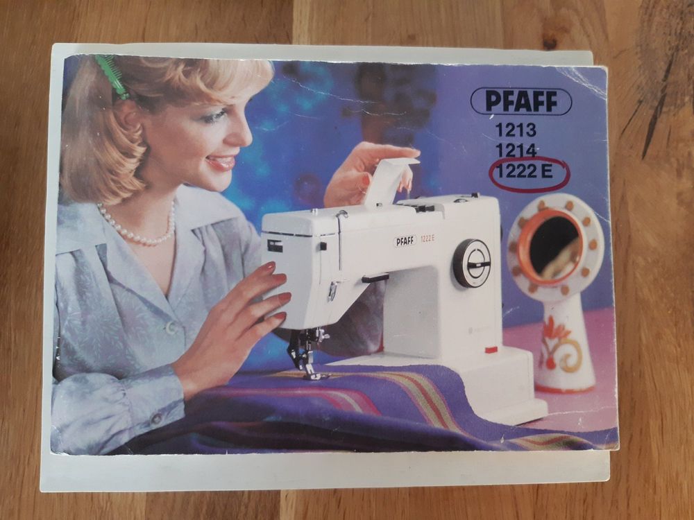 PFAFF 1222E Nähmaschine | Kaufen auf Ricardo