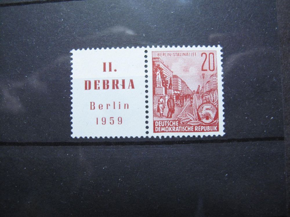 DDR 1959 Fünfjahresplan DEBRIA ** (Gebraucht) in Wil SG für CHF 1.2 – mit Lieferung auf Ricardo ...