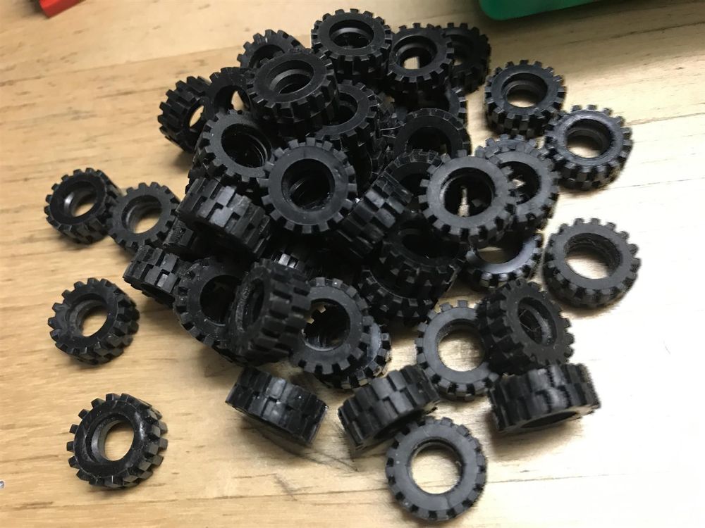 LEGO 50x Reifen 15x6 (3641) | Kaufen auf Ricardo