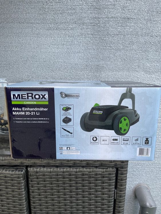 Merox Akku Rasenmäher (Neu und originalverpackt) in Regensdorf für CHF ...