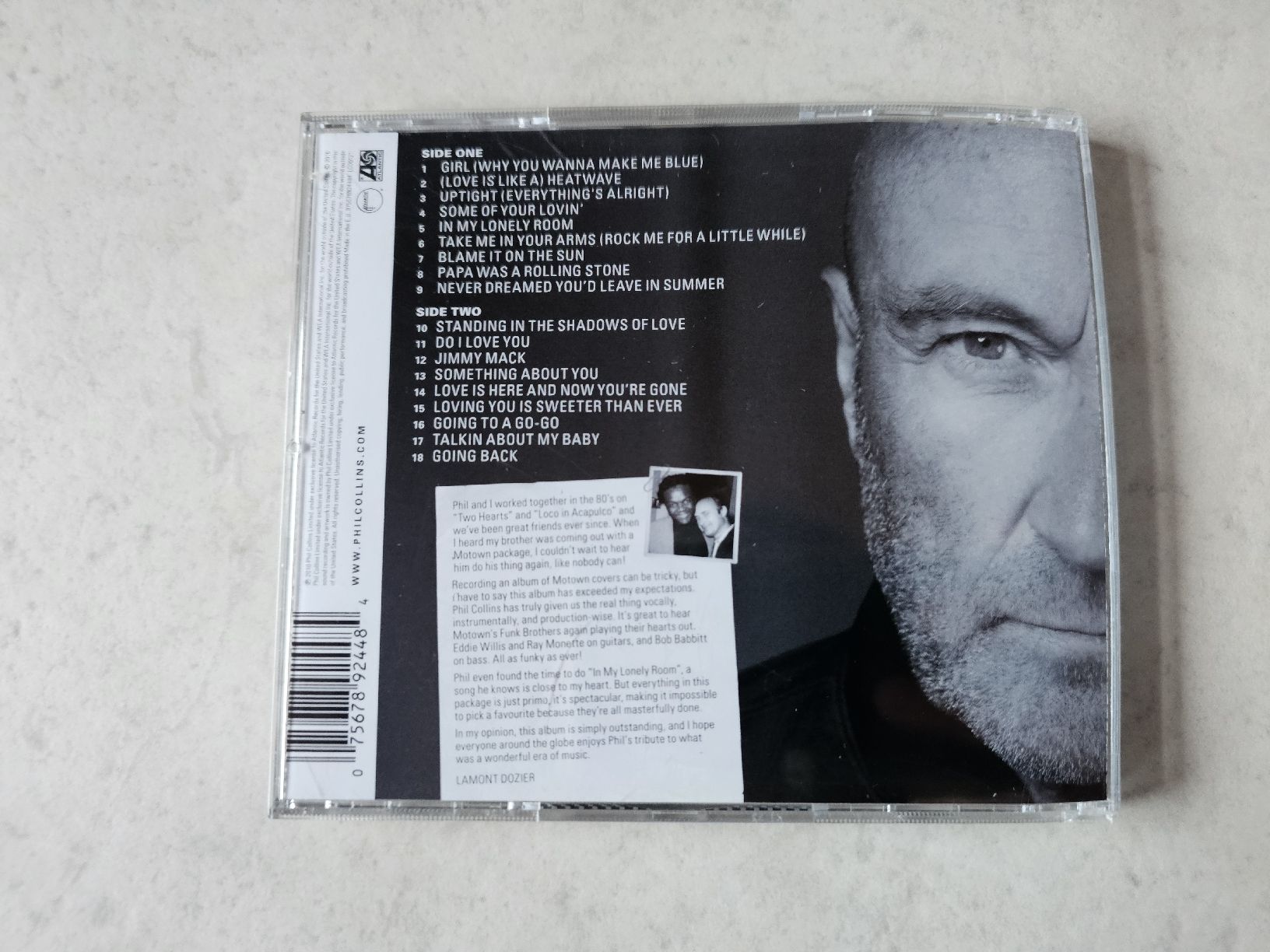Phil Collins - Going Back (Gebraucht) in Schneisingen für CHF 2.5 – mit ...