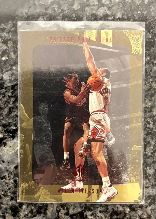 NBA Allen Iverson Upper Deck SP Authentic 97/98 Card (Neu (gemäss ...