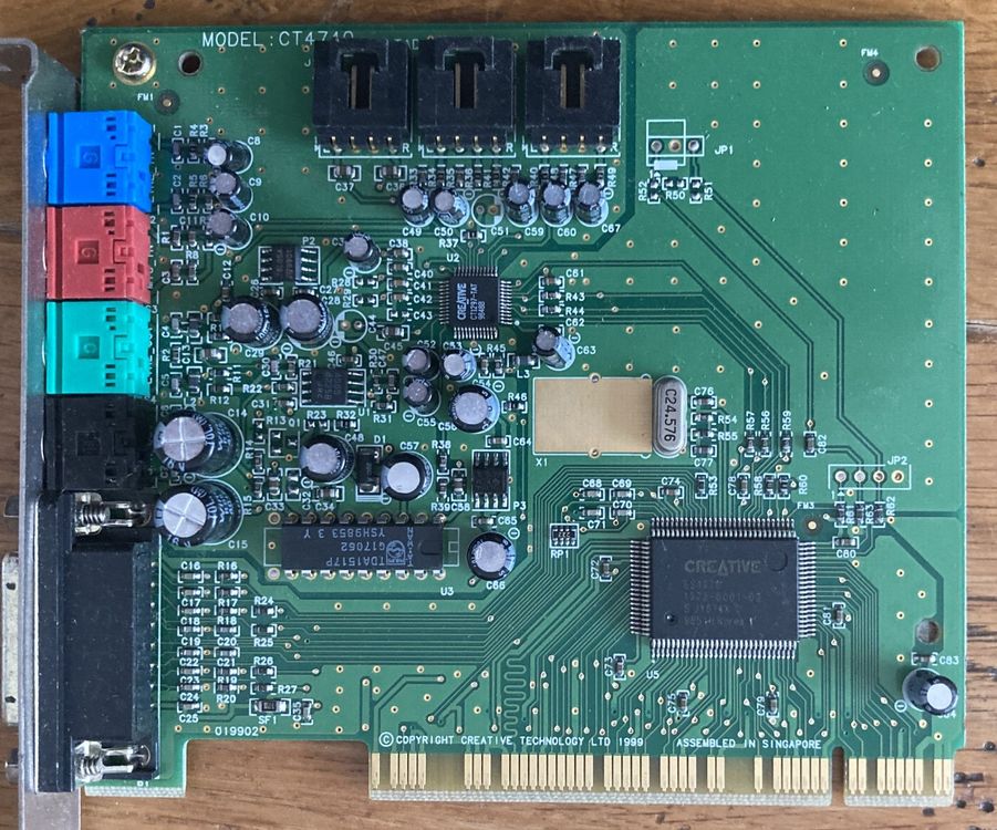 Creative Labs CT4740 PCI Computer Sound-Card PC Audio Card M (Gebraucht ...