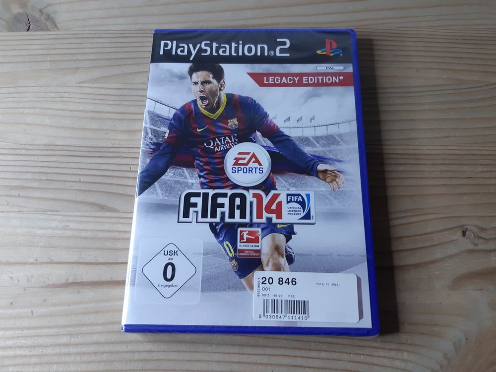 Fifa 14 Legacy Edition - NEU & SEALED - PS2 (Neu und originalverpackt ...