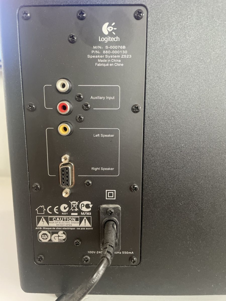 Logitech Z523 2.1 Soundsystem Subwoofer - Lautsprecher - Box (Gebraucht ...