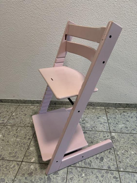 Stokke Tripp Trapp Hochstuhl rosa (Gebraucht) in Zürich für CHF 101 – nur Abholung auf Ricardo ...