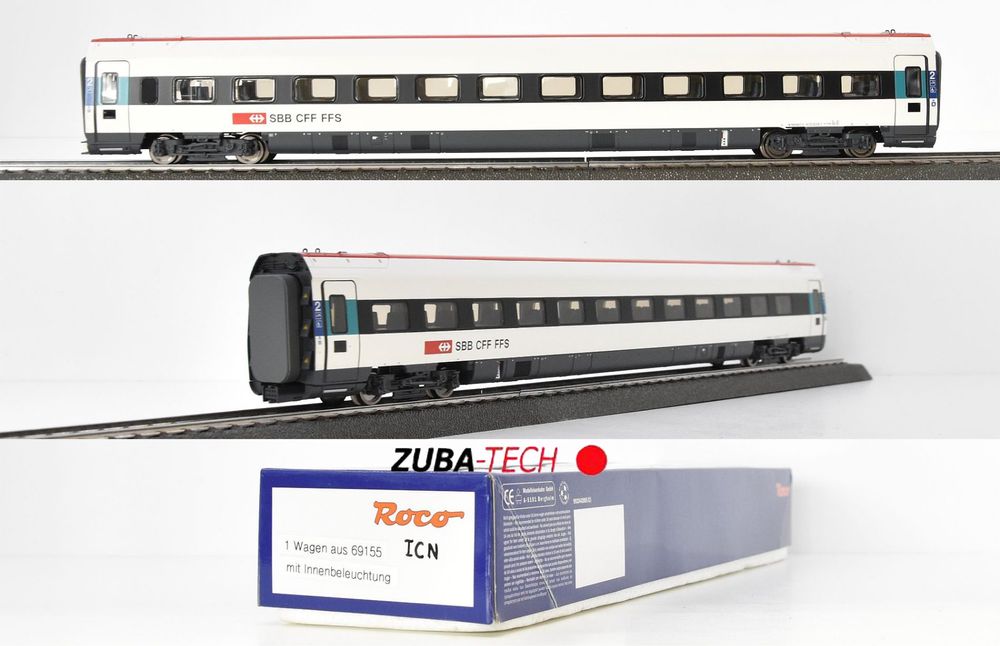 Roco Ergänzungswagen ICN der SBB H0 AC H0 | Kaufen auf Ricardo