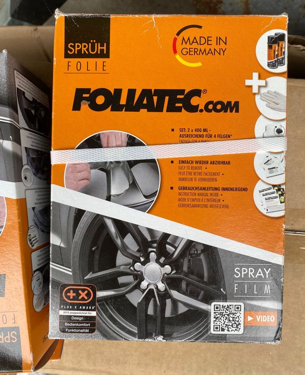 Spruhfolie Auto Komplett Set