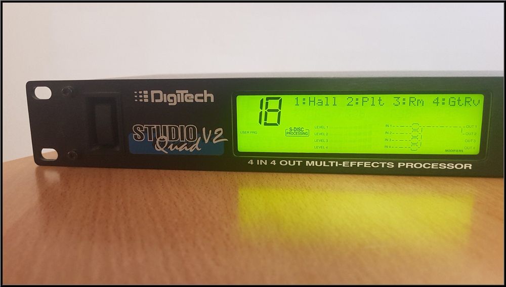 Digitech Studio Quad v2 4-in- 4 Out | Kaufen auf Ricardo