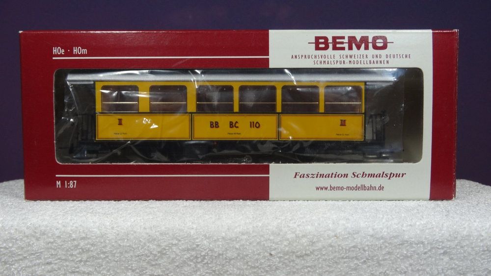 Bemo 3233 160, RhB BC 110, Bernina, NEU (Neu und originalverpackt) in ...