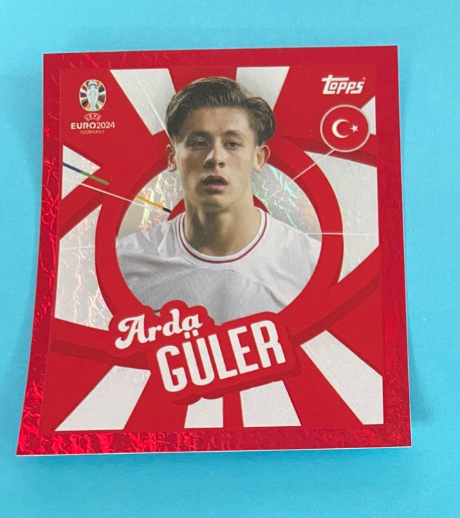 Topps Euro 2024 Sticker TUR PTW - Arda GÜLER TÜRKEI | Kaufen auf Ricardo