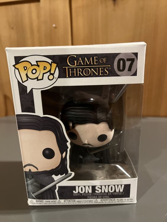 Funko Pop! Jon Snow #07 Game of Thrones Figur (Neu (gemäss Beschreibung ...