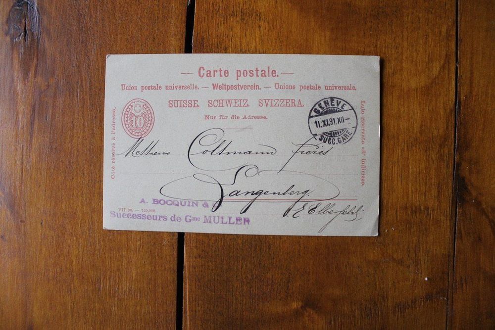 1891 PrP A.Bocquin&Cie, Genève (Gebraucht) in Oftringen für CHF 8 – mit ...
