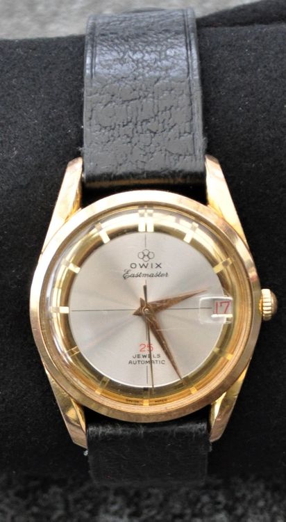 Uhr VINTAGE OWIX EASTMASTER Automatic 25Jewels,Datum,Swissm! (Gebraucht ...