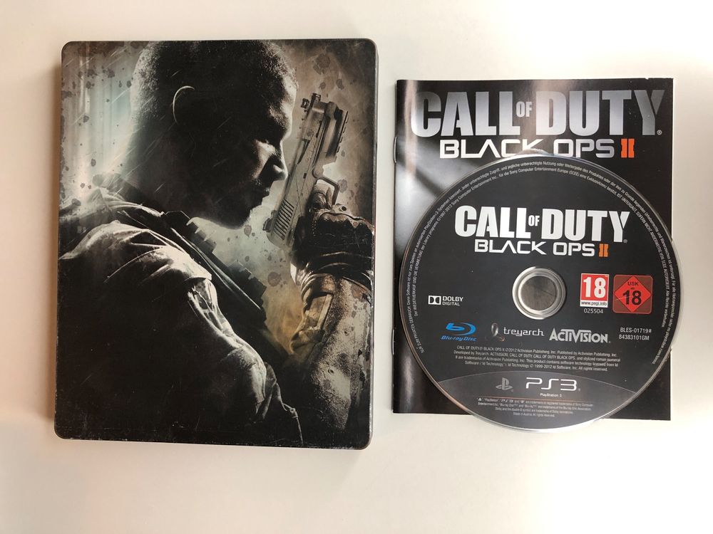 Call of Duty Black Ops 2 - COD BO 2 - Steelbox - PS3 | Kaufen auf Ricardo