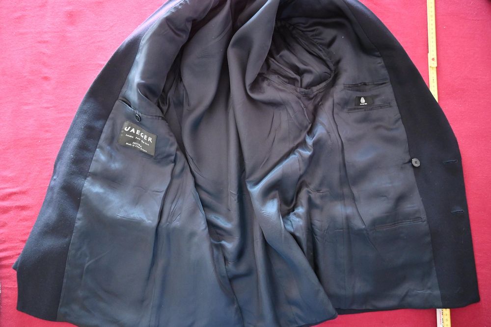 Jaeger Marineblauer Blazer aus 100% Wolle grösse M (40R) (Gebraucht) in ...