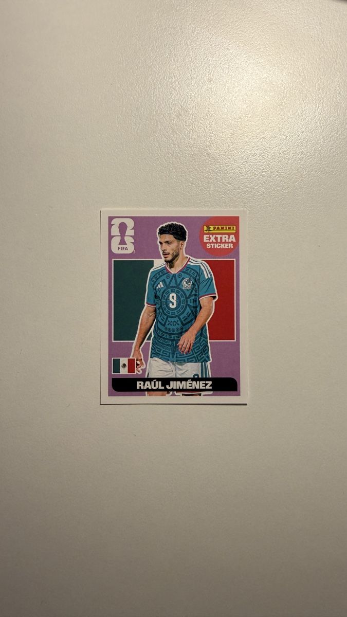 Raúl Jiménez Mexico Panini WM 2026 Extra Sticker (Neu (gemäss ...