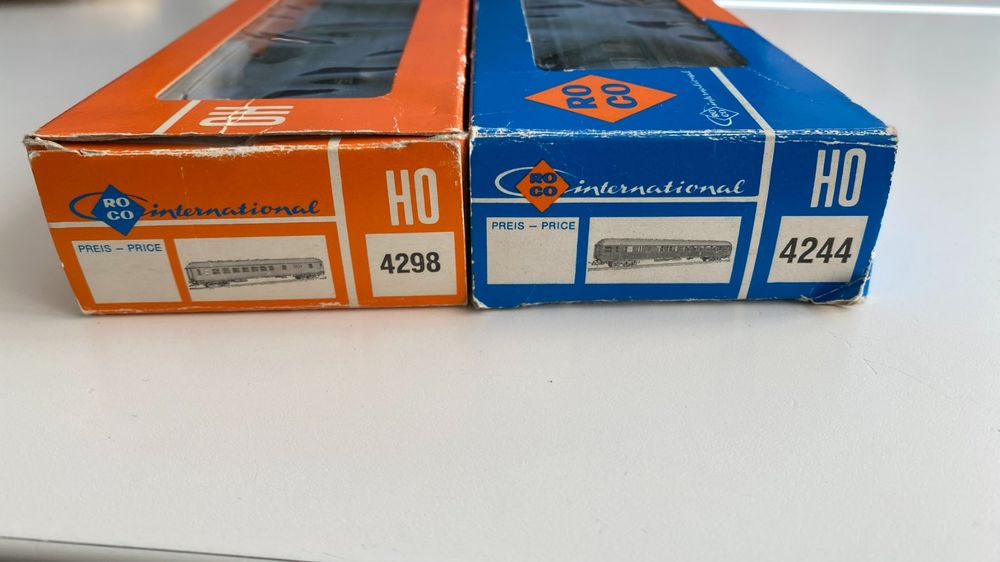ROCO 4244 + 4298 DB Personenwagen 2. Kl. | Kaufen auf Ricardo