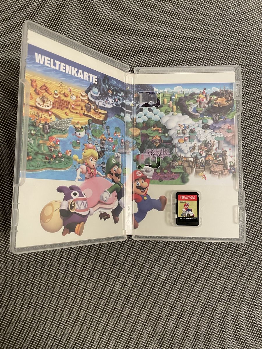 New Super Mario Bros. U Deluxe - Nintendo Switch OVP (Gebraucht) in ...