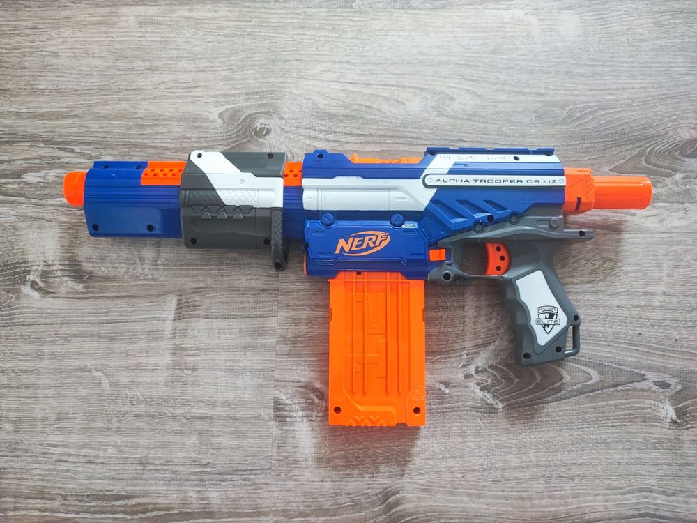 Nerf N-Strike Elite Alpha Trooper CS-12 (Gebraucht) in Turbenthal für ...